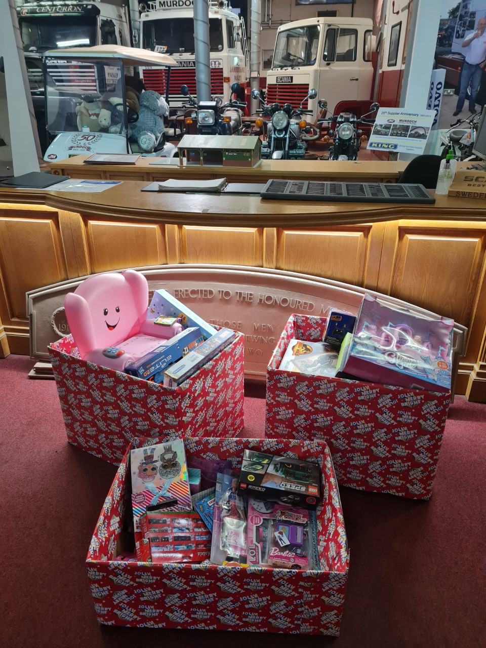 J&M Murdoch - Paying it Forward - Toy & Food Bank. - J&M Murdoch